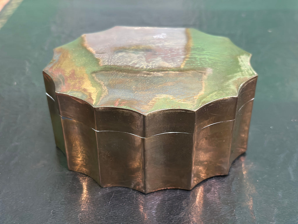Hinged Brass Box – Brooke Drake Design