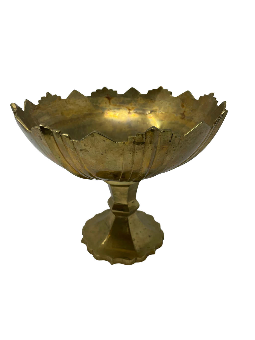 Brass Compote – Brooke Drake Design